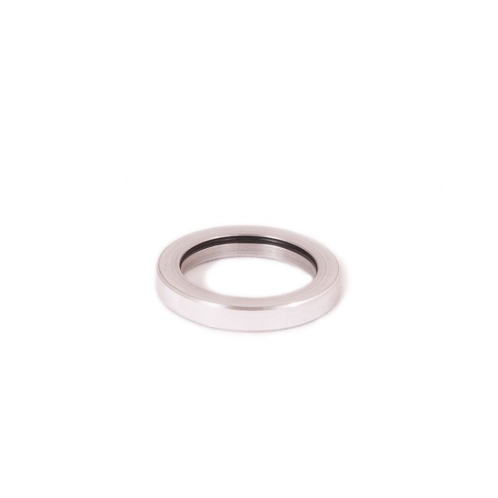 Aluminium ring under top clamp